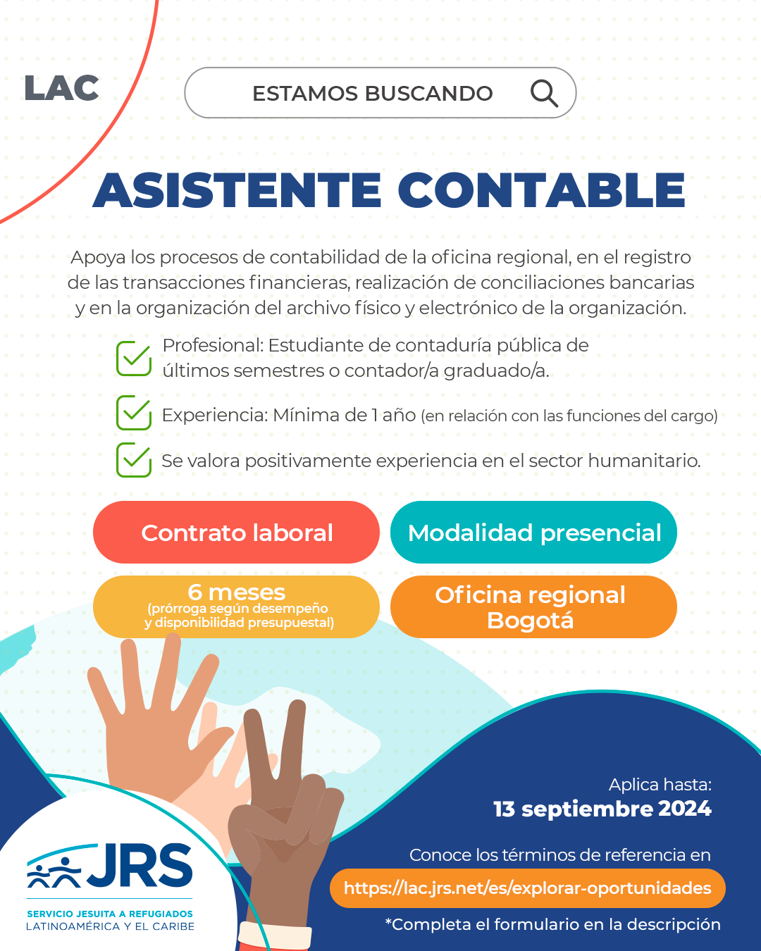 TdR Asistente Contable - JRS LAC